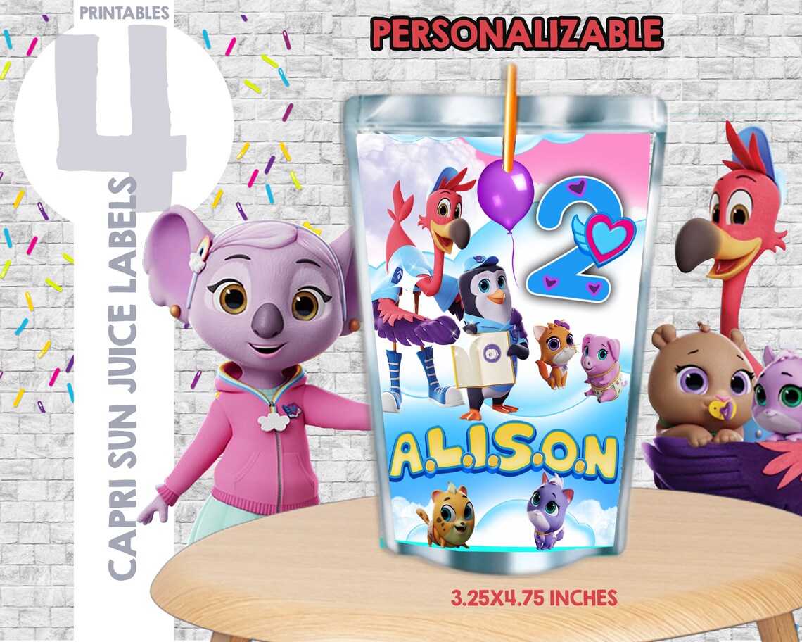 Printable Kids Birthday Party Set: TOTS - Etsy