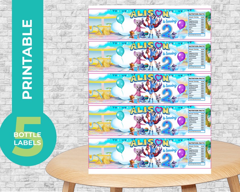 TOTS Printable Bottle Labels - Etsy