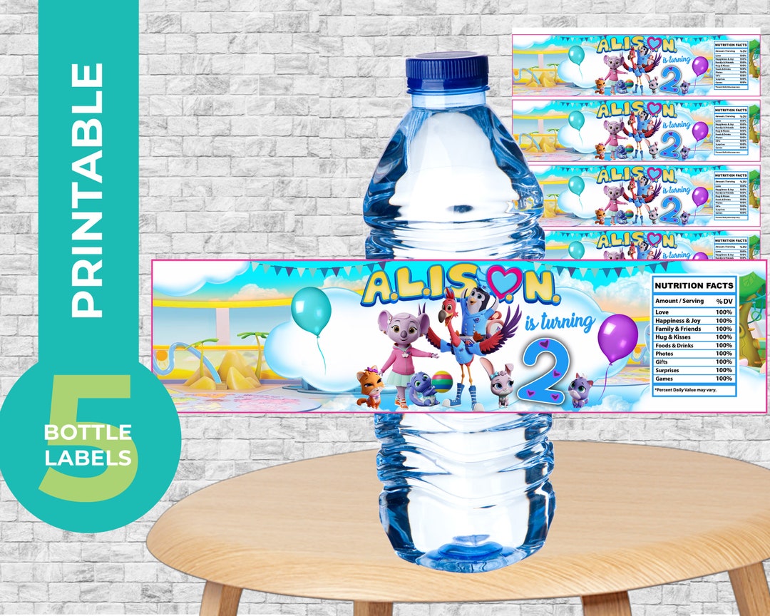 TOTS Printable Bottle Labels - Etsy