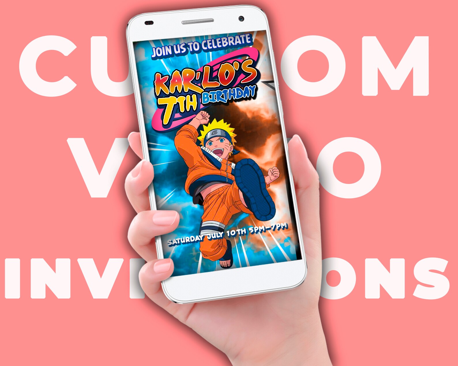 Custom Digital & Video Birthday Invitations - Etsy