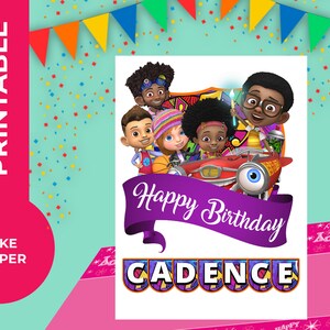 Motown Magic Printable Cake Topper, Digital Cake Topper, Personalized ...