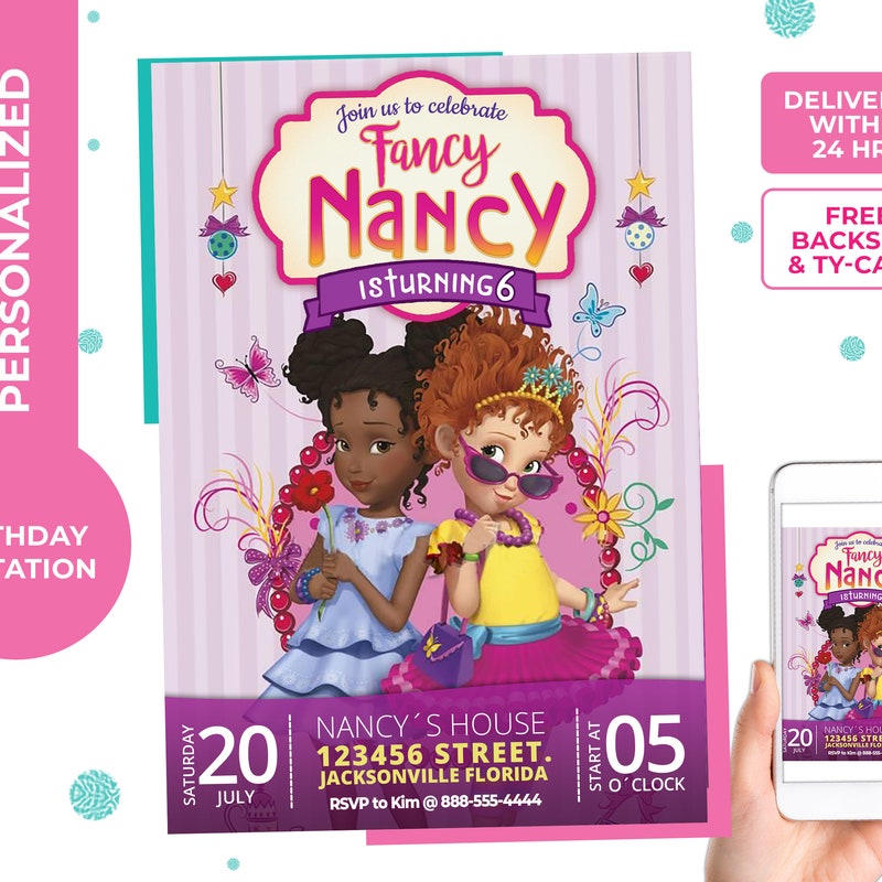 Fancy Nancy - Etsy