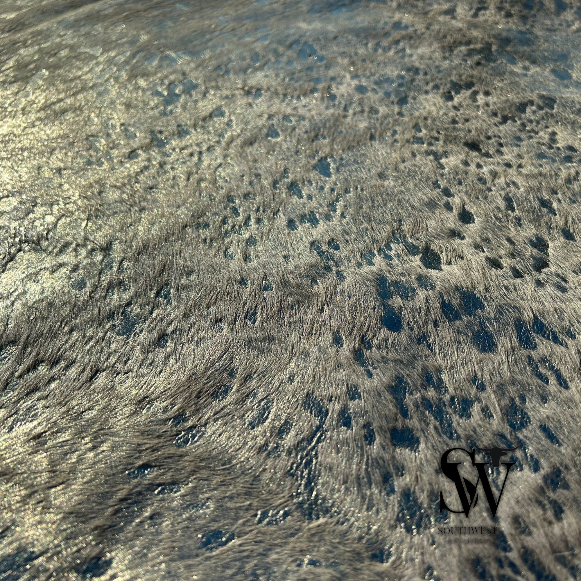 Light Gold Acid Washed Cowhide Rug 77 X 77 Ft - Etsy