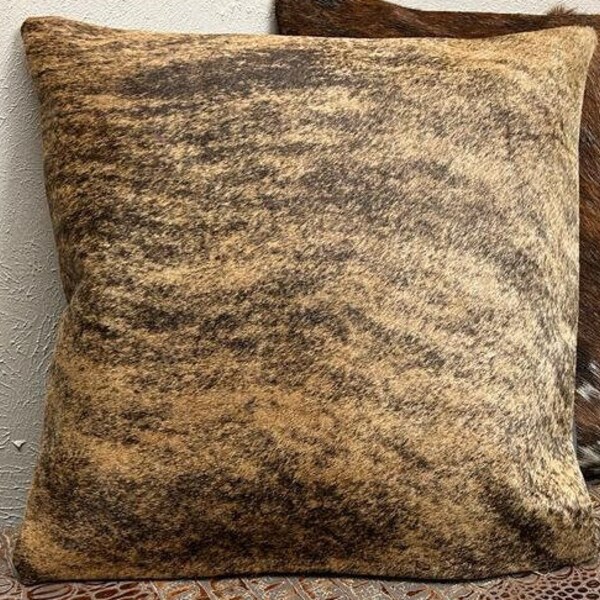 Cowhide Pillow - Etsy
