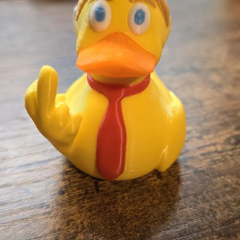 Middle Finger Duck - Etsy