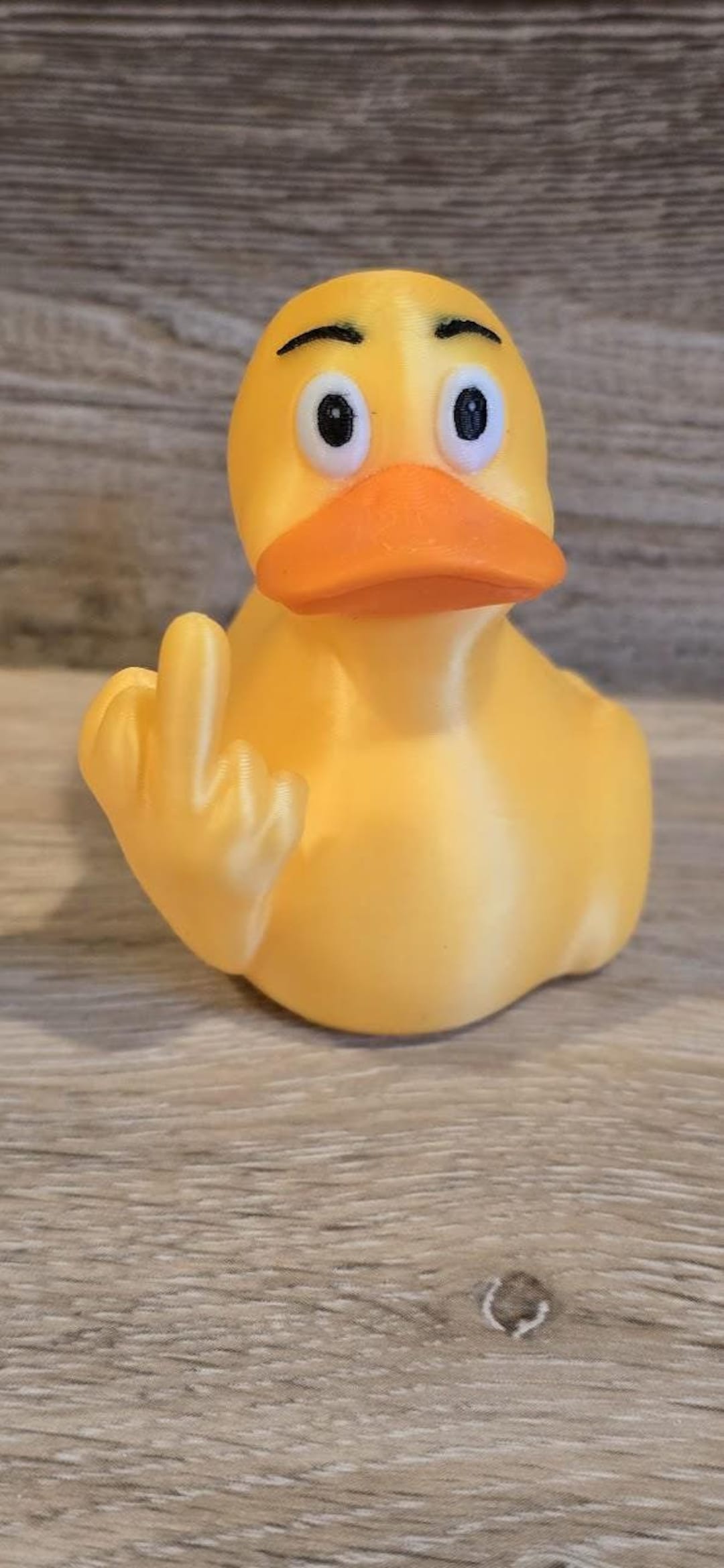 Flippin Duck Single Middle Finger 2.5" - Etsy
