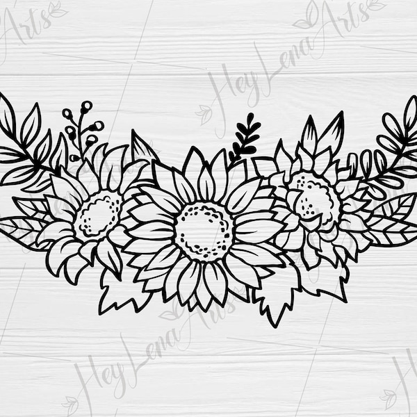 Sunflower Swag - Etsy