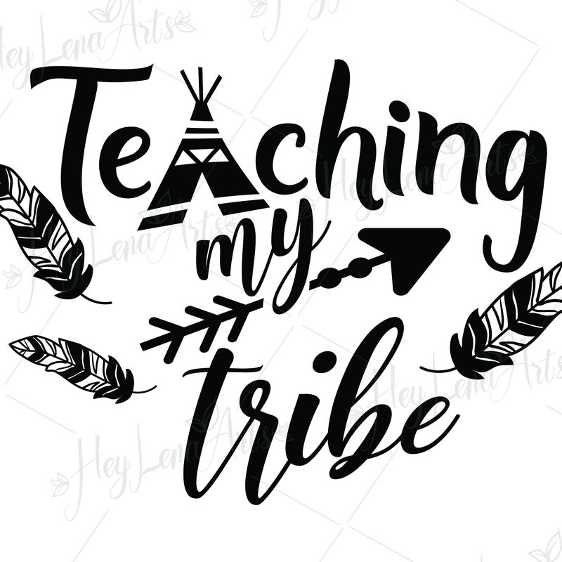 Teacher Tribe Svg - Etsy