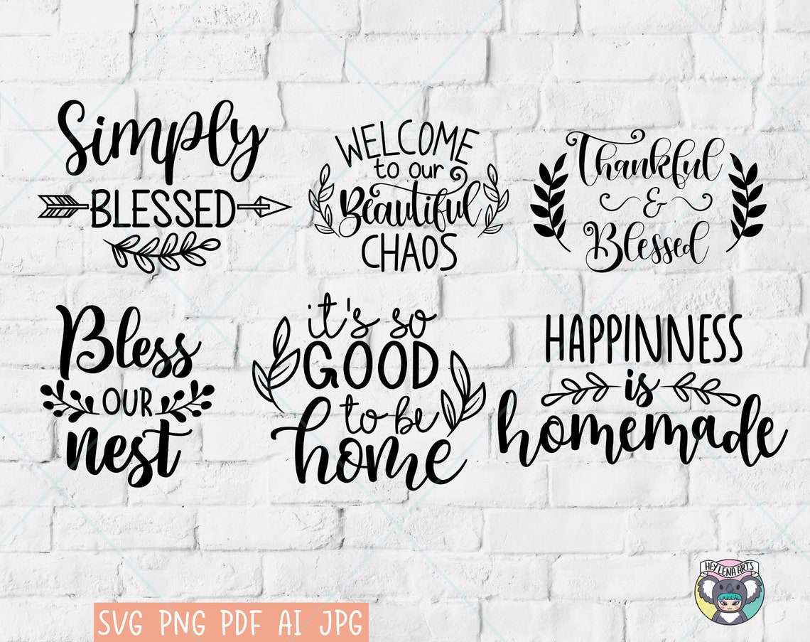 Round Welcome Sign Svg Bundle Welcome Home Svg Farmhouse - Etsy Australia