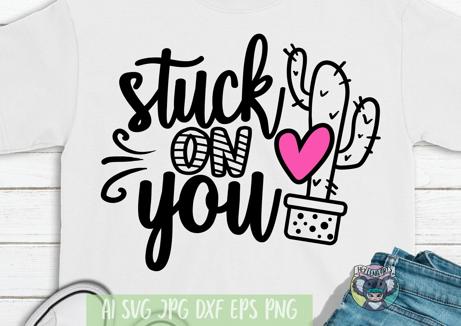 Valentine's Day Svg Stuck On You svg Valentine svg Love | Etsy