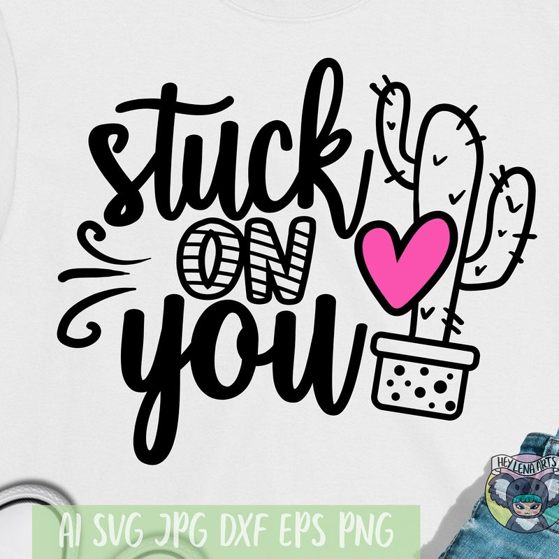 Stuck on You Cactus - Etsy