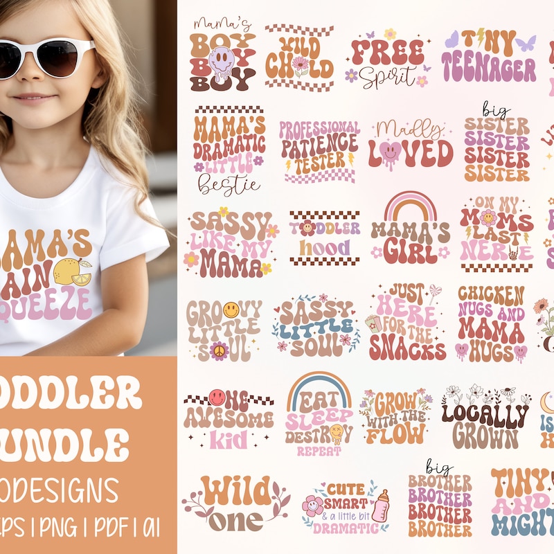 Toddler Svg - Etsy
