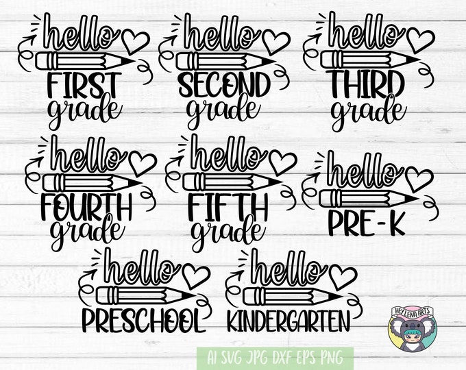 Back to School Svg First Day of School Svg School Svg - Etsy