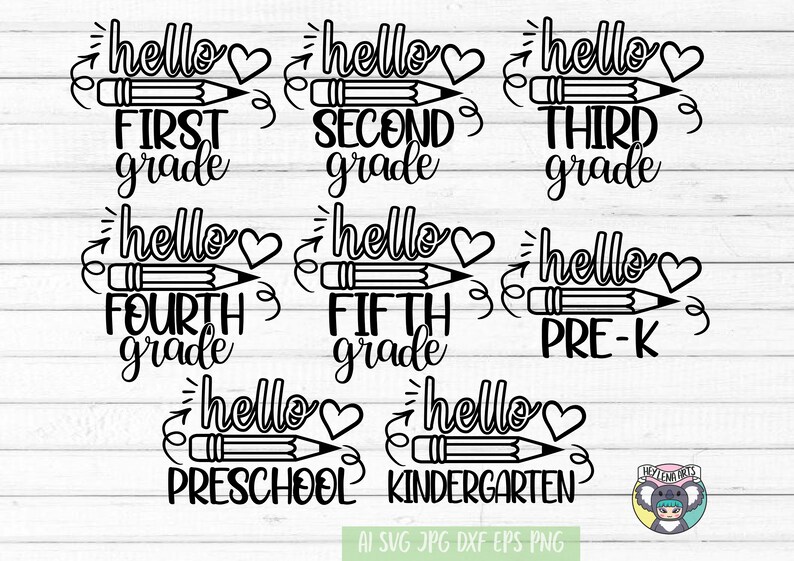 Back to School Svg First Day of School Svg School Svg - Etsy