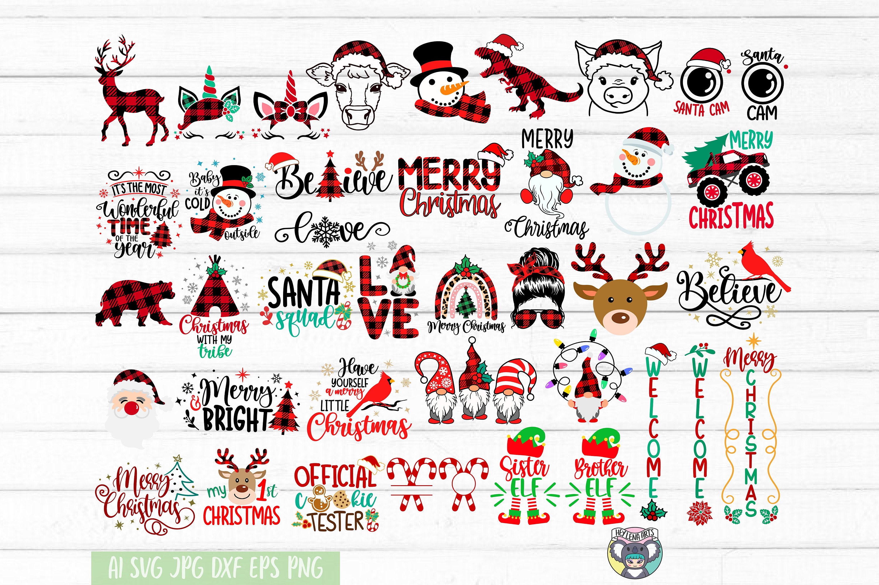 Christmas Svg Christmas Svg Bundle Christmas Shirt Svg - Etsy