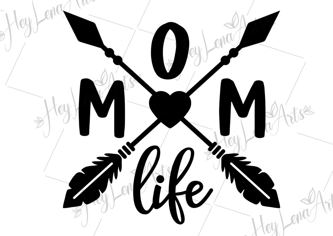 Mom Life SVG, Mama Svg, Silhouette, Cricut, Cut File, Mommy Svg, Mom ...