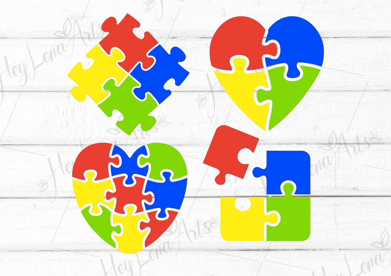 Autism Awareness Svg Puzzle Svg Autism Svg Autistic Svg | Etsy