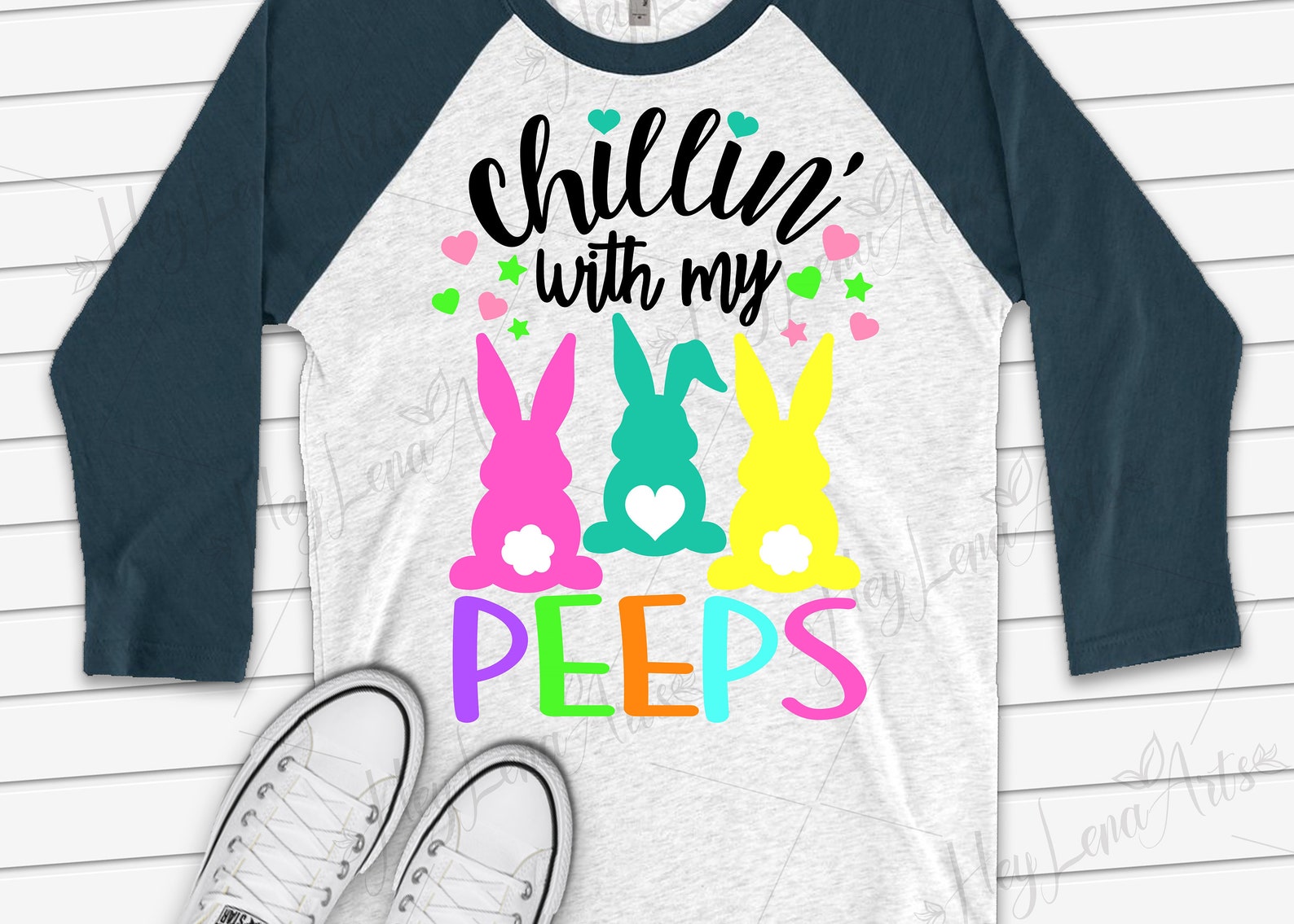 Easter Svg Chillin' With My Peeps Svg Bunny Svg Easter - Etsy