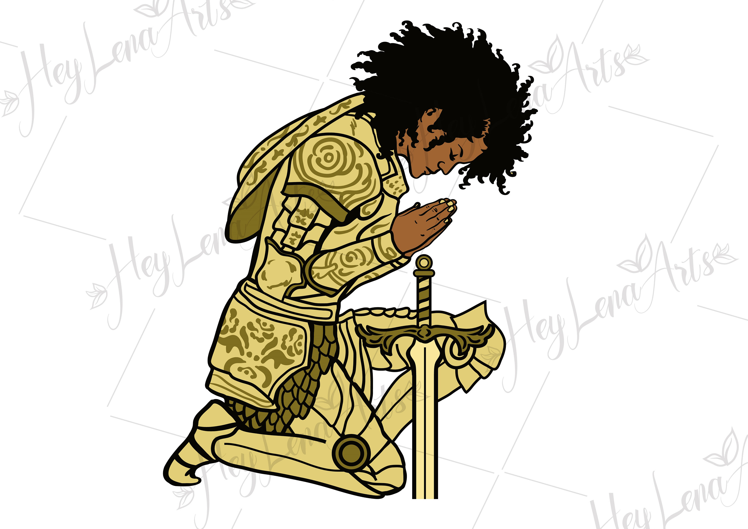 Black Woman Svg Praying Woman Svg Afro Svg African Svg Etsy