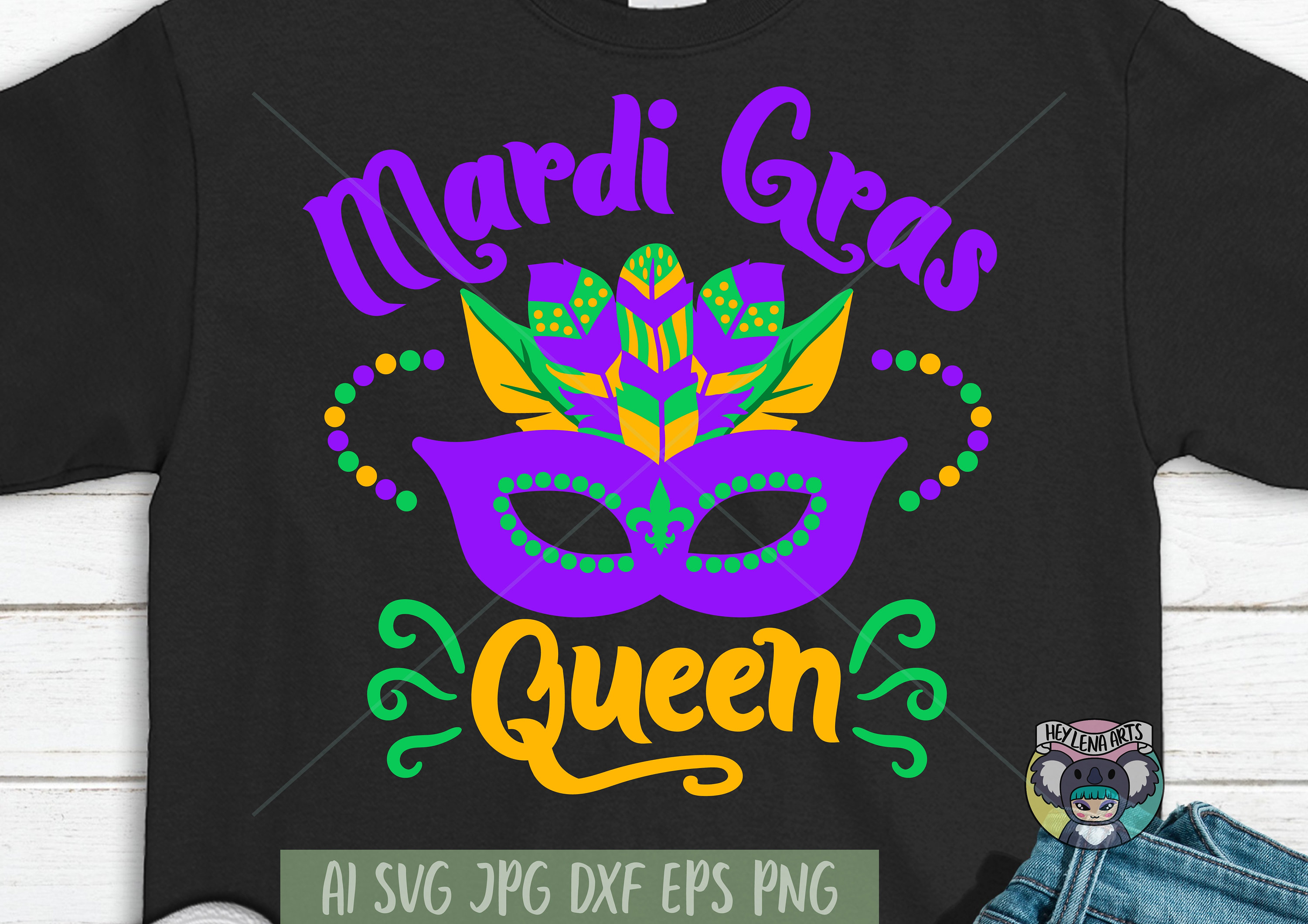 Mardi Gras Queen SVG Fleur De Lis Svg Louisiana Svg New - Etsy