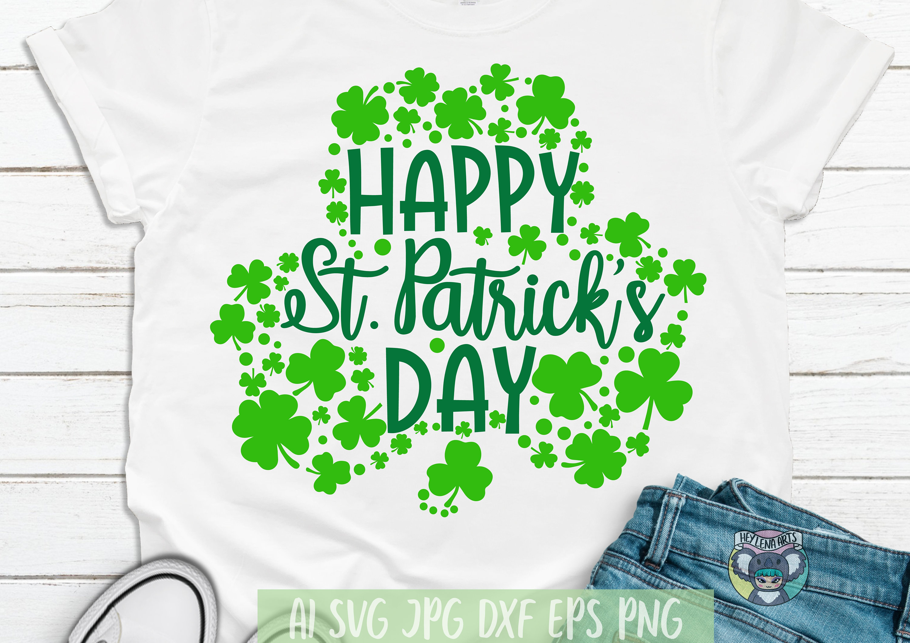 St Patrick's Day Svg Clover Svg Shamrock SVG Leprechaun - Etsy