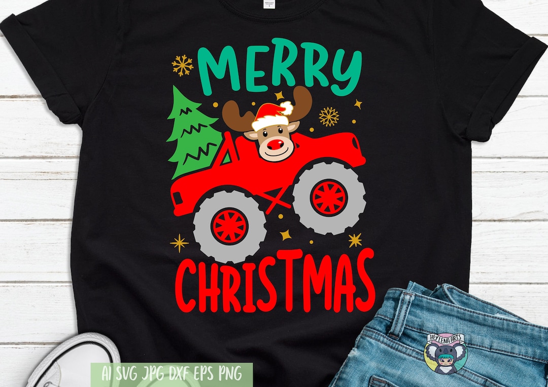 Christmas Svg, Monster Ruck Svg, Christmas Tree Svg, Reindeer Svg ...