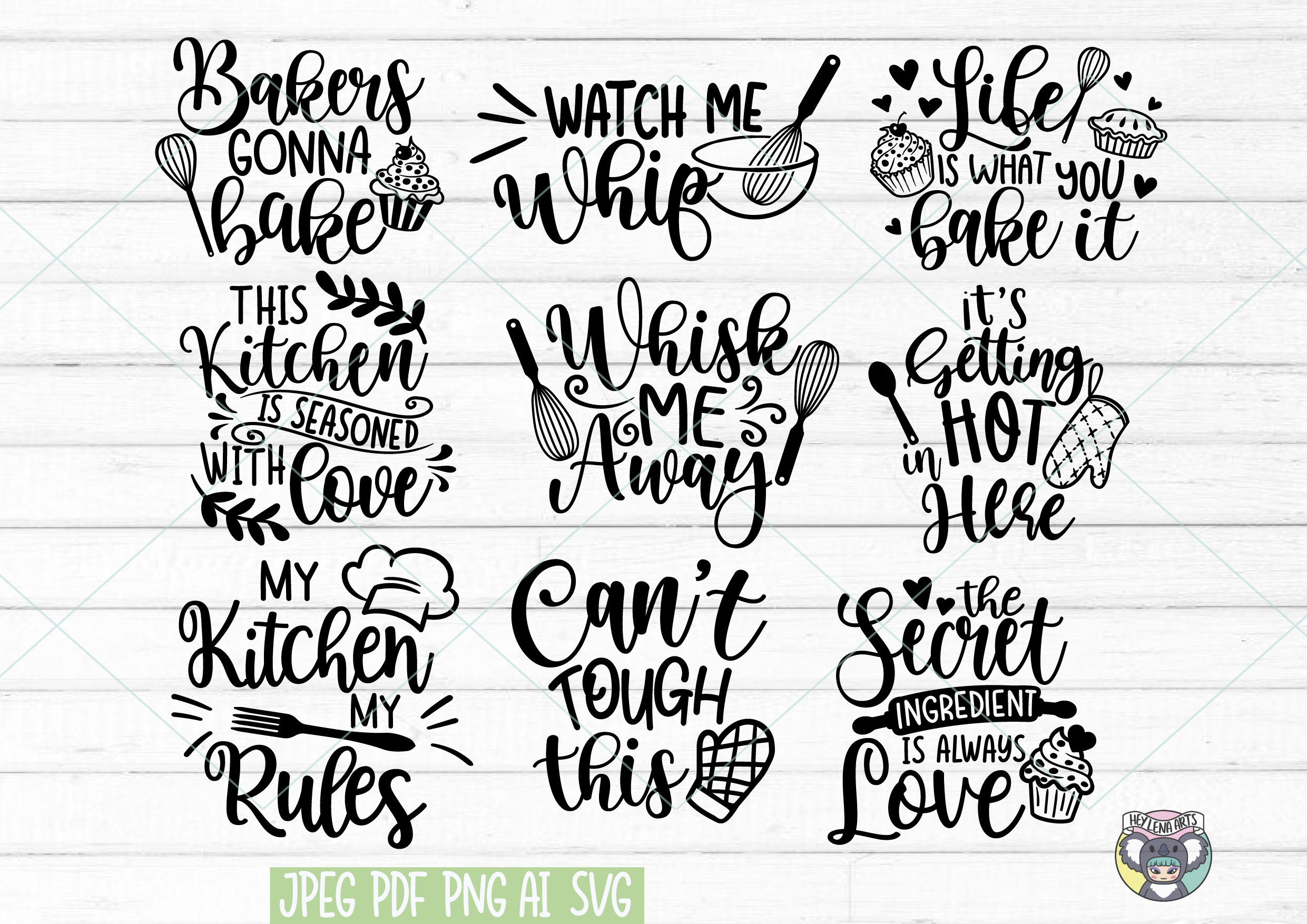 Kitchen SVG Bundle Kitchen Svg Baking Svg Kitchen Quotes - Etsy Australia