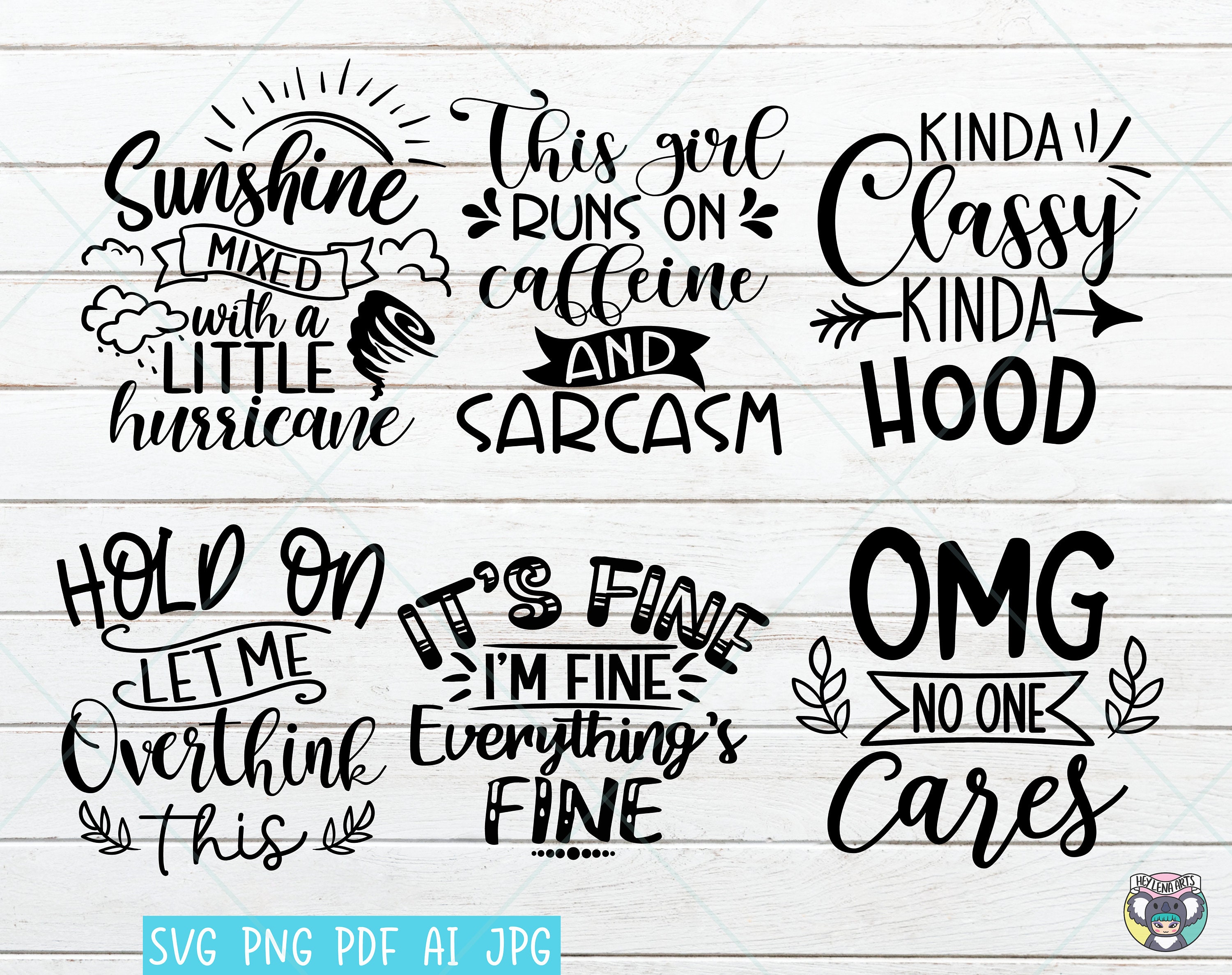Sarcastic Svg Bundle Sarcastic Svg Funny Quotes Svg - Etsy