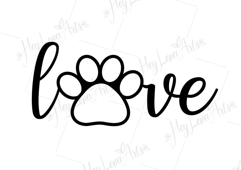 Pet Love SVG Paw Svg Fur Mama Svg Cricut Cut File Pet - Etsy