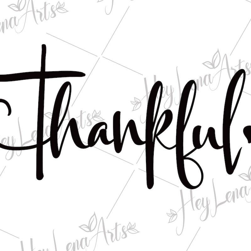 Thankful Svg - Etsy