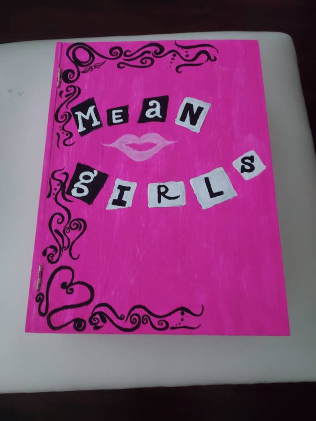Mean Girls Inspired Wooden Jewelry Book Box - Etsy