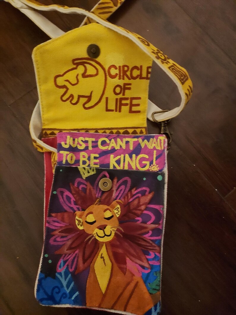 Disney Sing Along Songs Lion King Inspired Small Shoulder Purse. - Etsy
