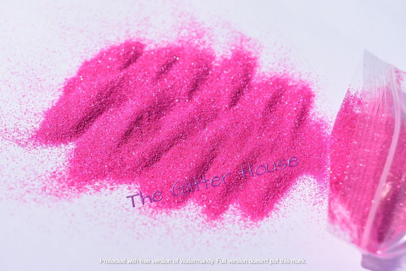 PINK PERFECTION Ultra Fine PINK Neon Glitter - Etsy