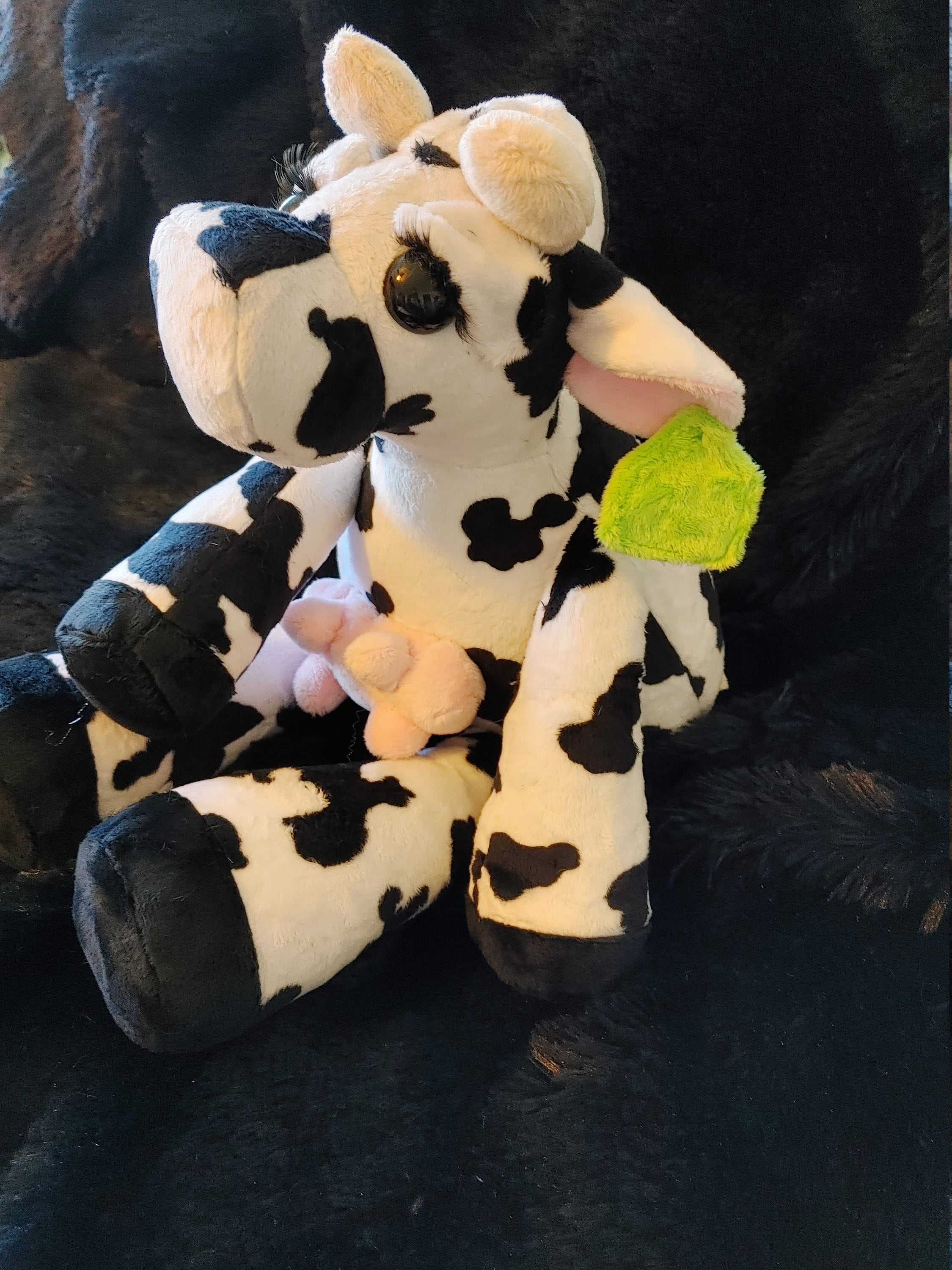 Plush Cow Handmade Plush Cow Cattle Handmade Cow Stuffed - Etsy