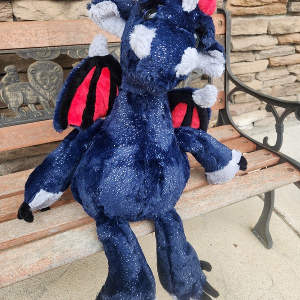 Large Dragon Plush - Etsy