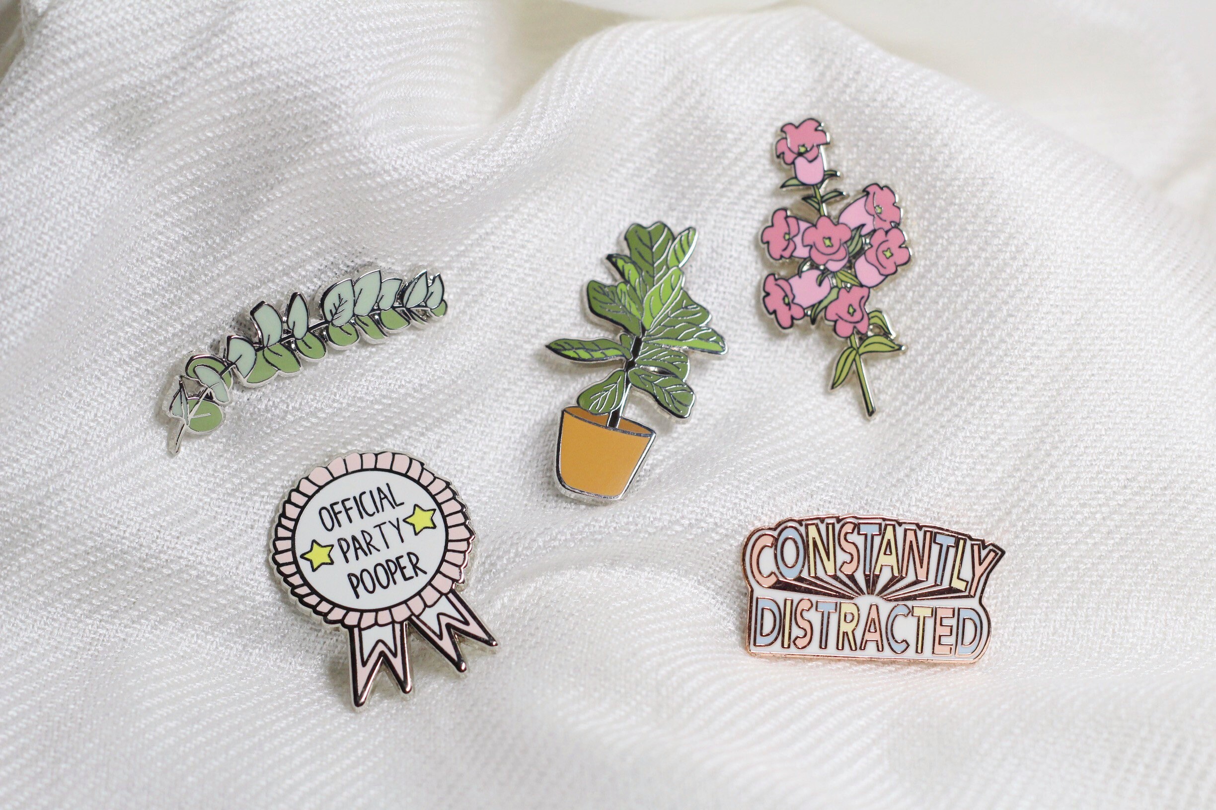 Official Party Pooper Enamel Pin | Etsy