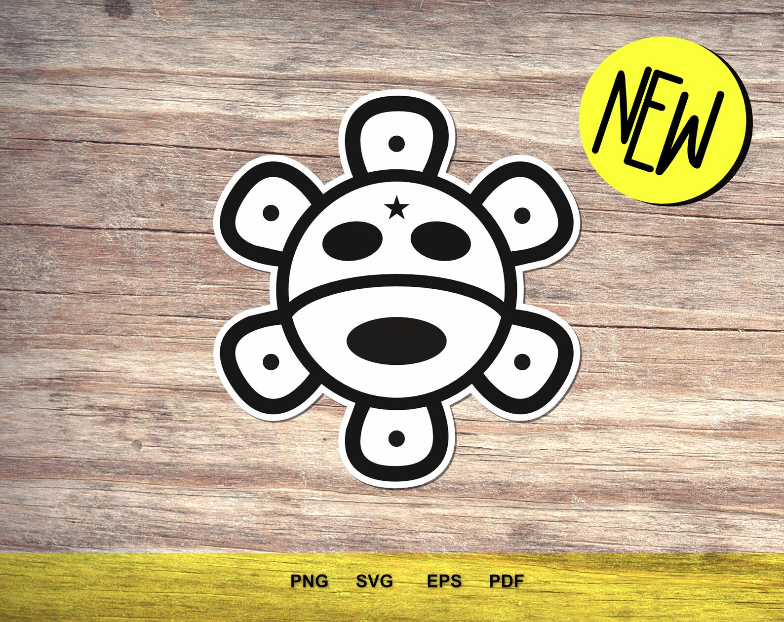 Sol Taino Digital File Sticker / Puerto Rico Sol Taino / - Etsy