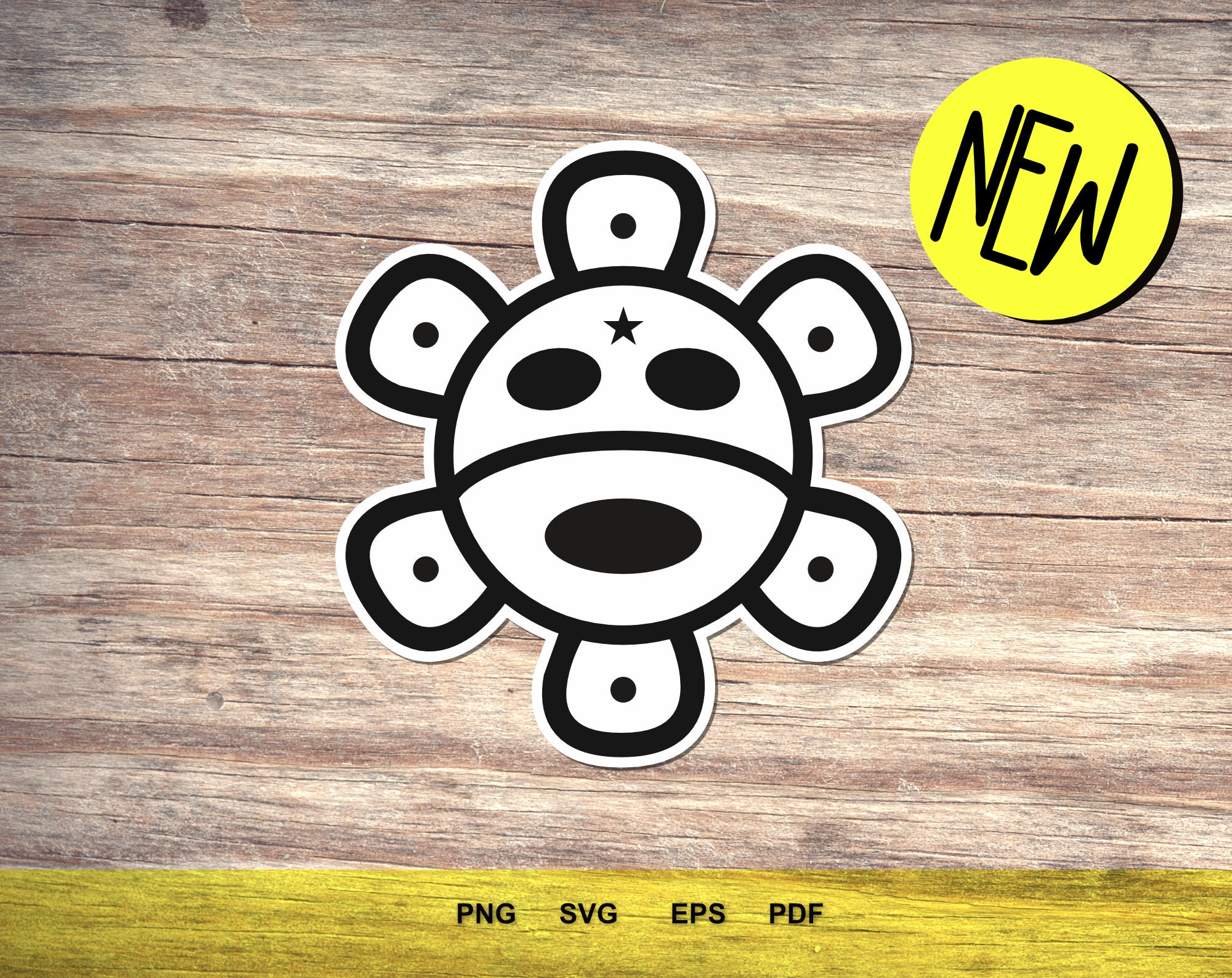 Sol Taino Digital File Sticker / Puerto Rico Sol Taino / - Etsy