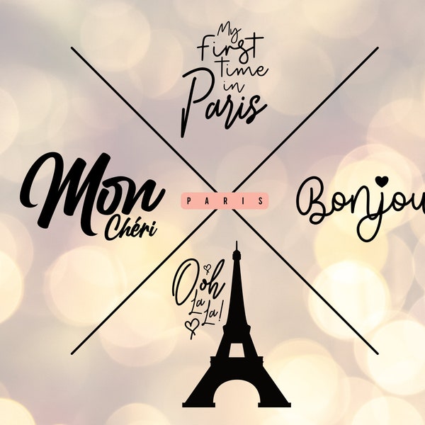 Paris Svg Bundle - Etsy