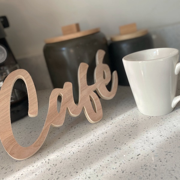Café Letters - Etsy