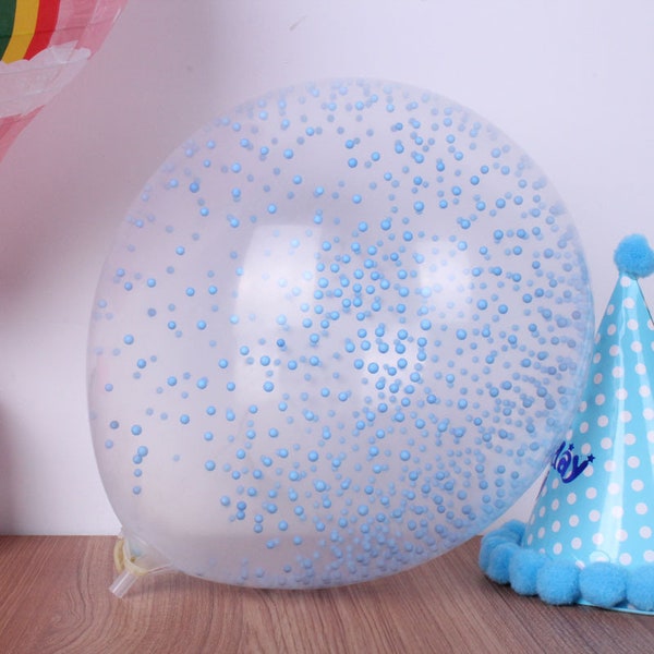 Confetti Balloon Blue - Etsy
