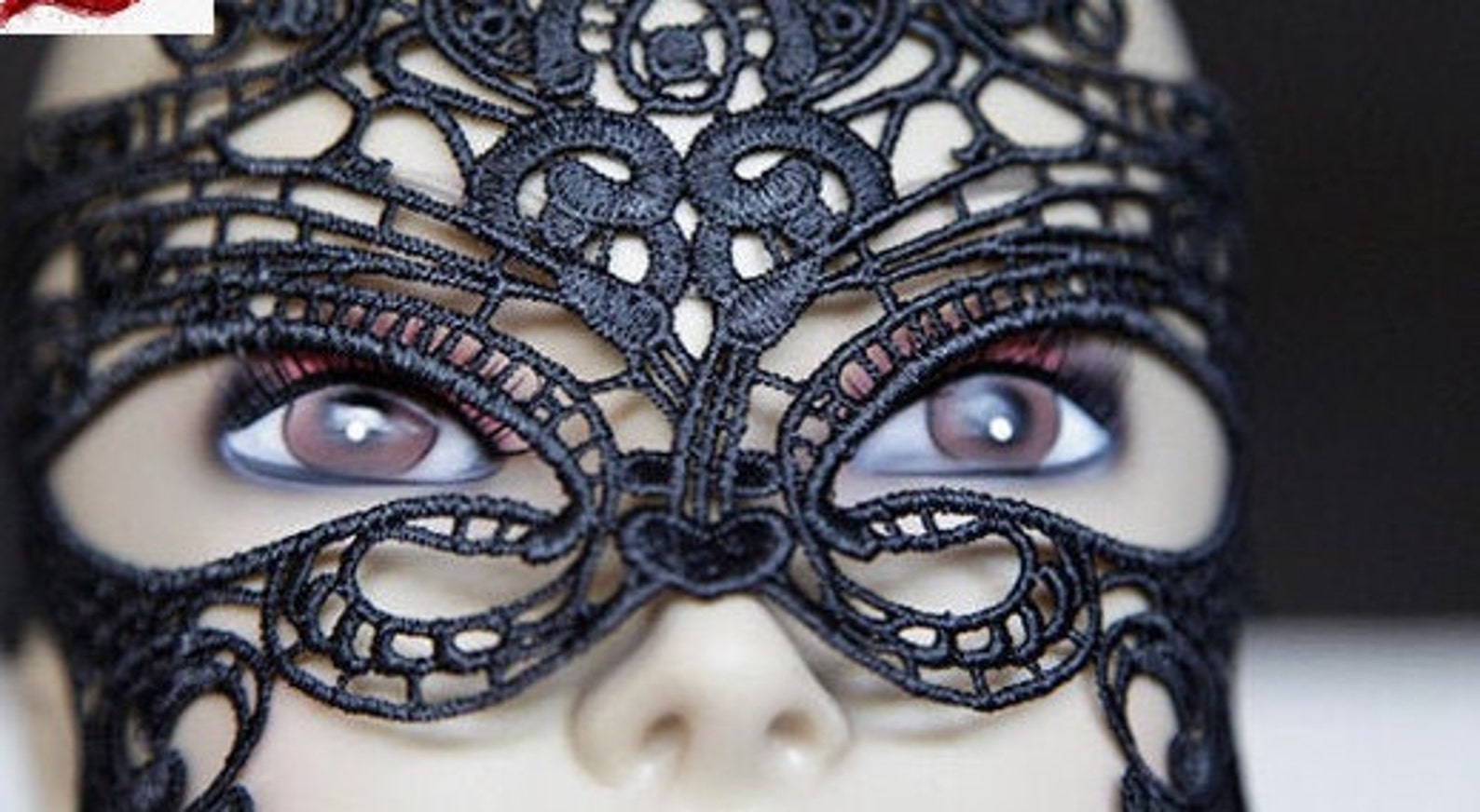 Black Lace Masquerade Mask / Lace Party Mask / Photography - Etsy