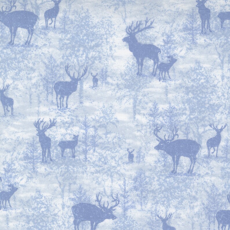 Blizzard Blues Fabric by Moda - Etsy