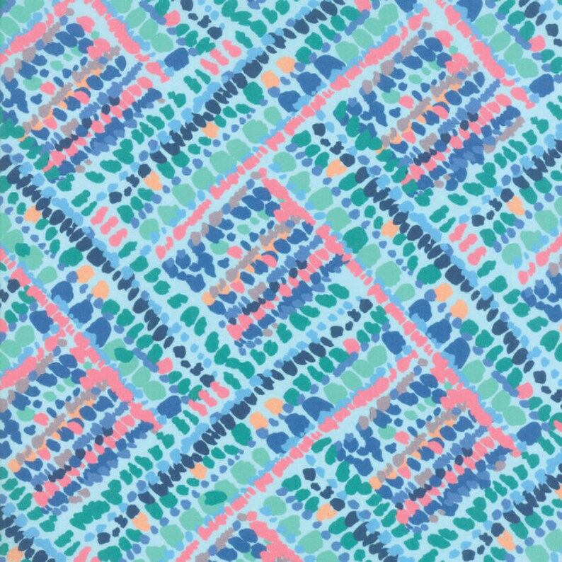 Moda Botanica Small Florals and Woven Pattern - Etsy