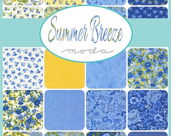 Moda Summer Breeze Fabric | Etsy