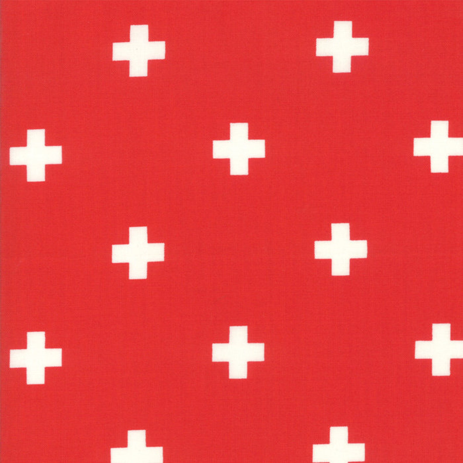 Moda Just Red Plus and Cross My Dots - Etsy