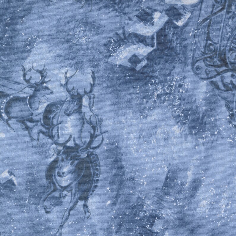 Blizzard Blues Fabric by Moda - Etsy