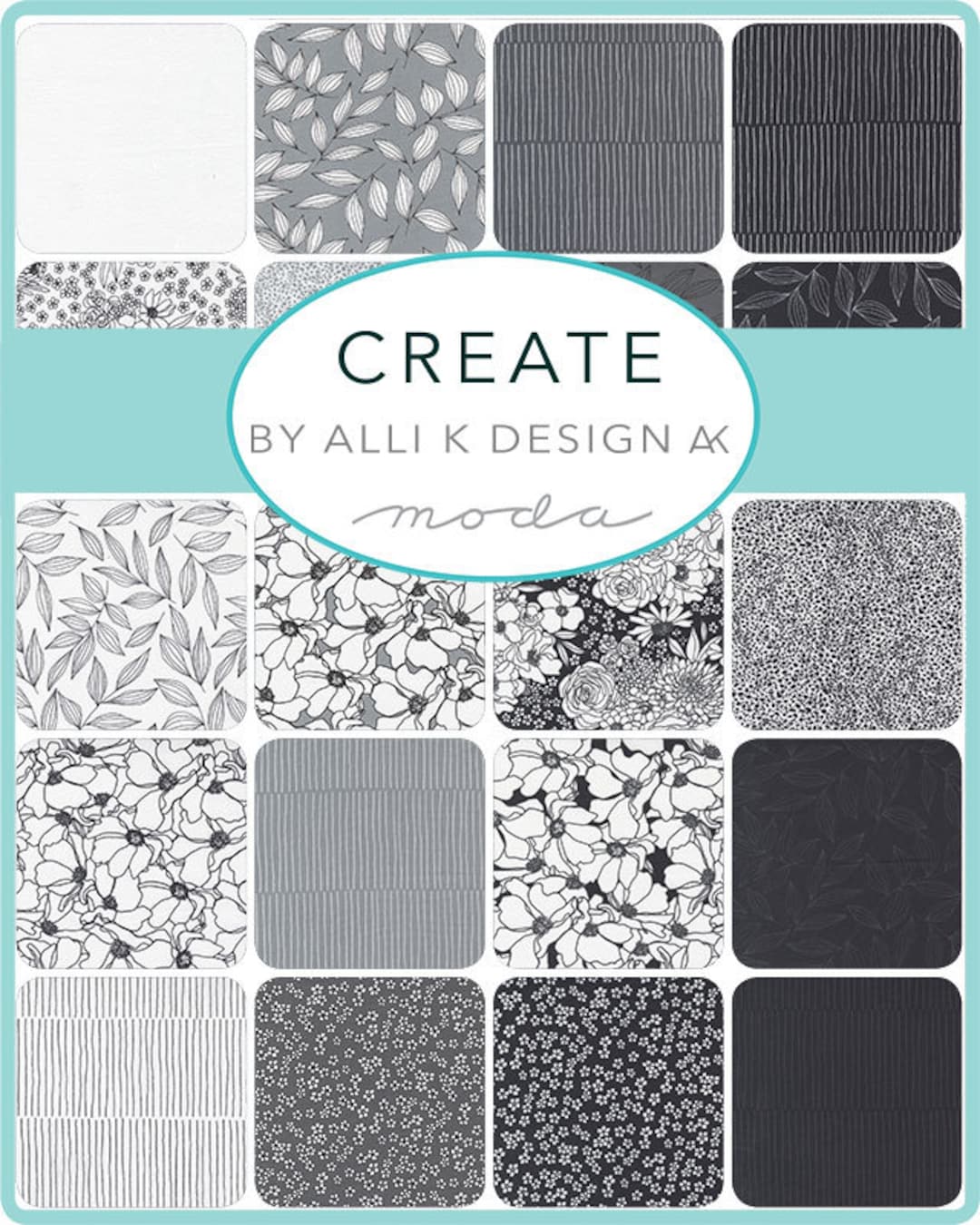 Create Panel by Moda - Etsy