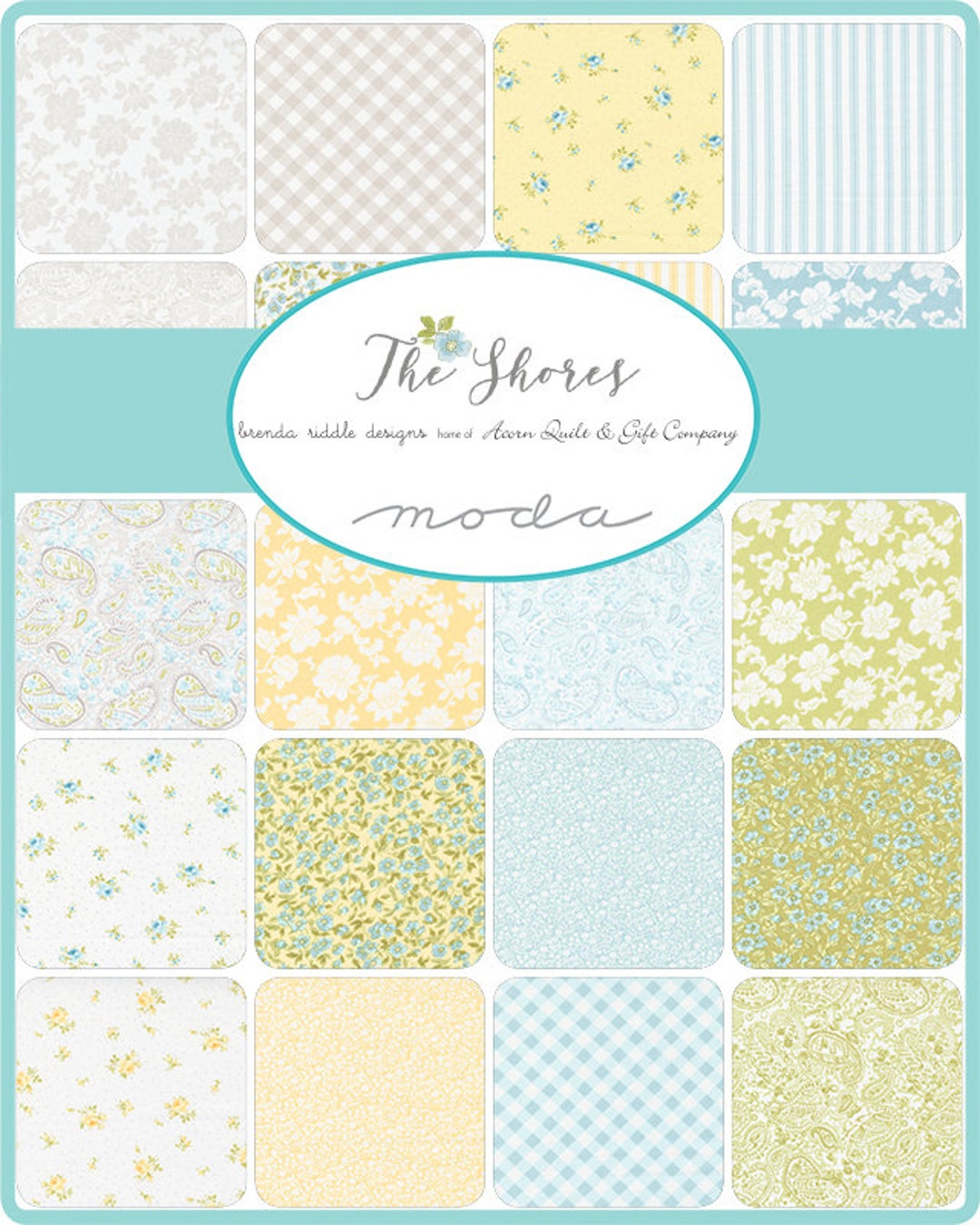 The Shores Precuts by Moda - Etsy