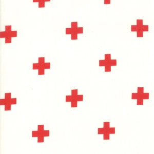 Moda Just Red Plus and Cross My Dots - Etsy